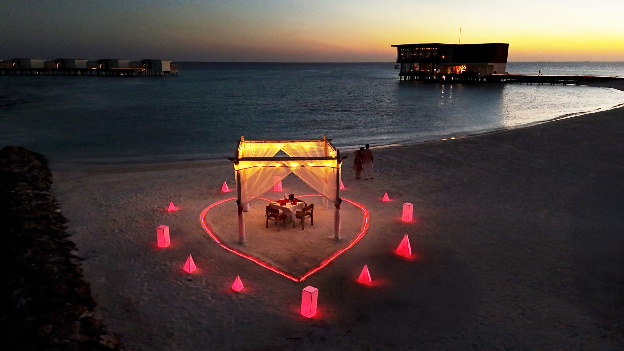 ‘Rosé All the Way’: SO/ Maldives plans beachfront Valentine’s Day ...